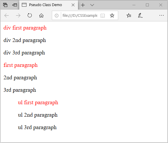 Css Pseudo Class In Hindi Pseudo Class Property की जानकरी