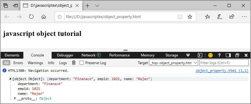 Object Properties and Methods in Javascript Hindi Tutorial
